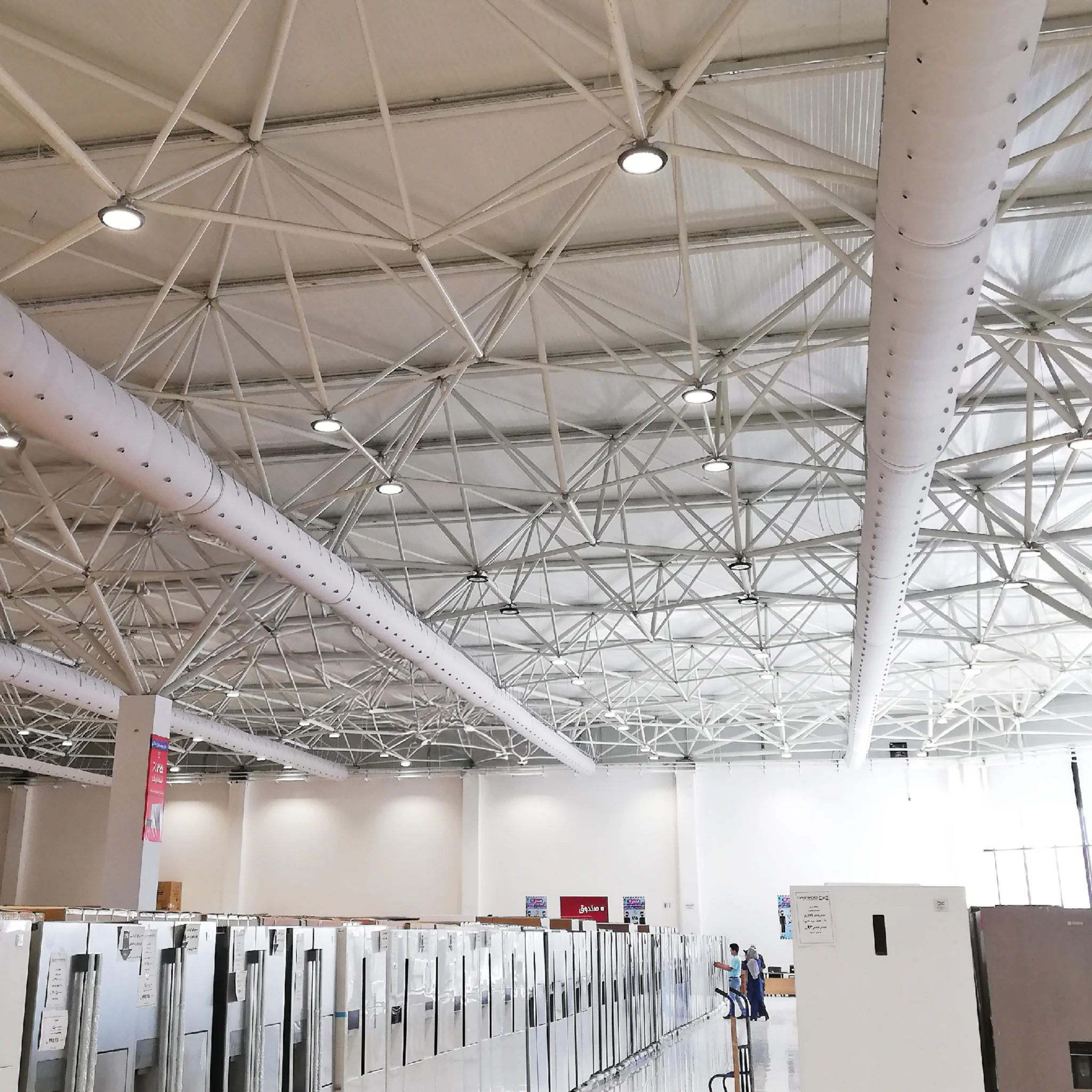 Prihoda fabric ducting in shops & supermarkets - Prihoda Solusi Indonesia